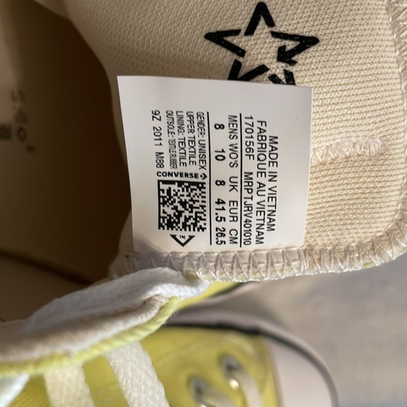 Converse | Shorts | Converse All Star Chuck Taylor Low Sneakers W M8 In ...